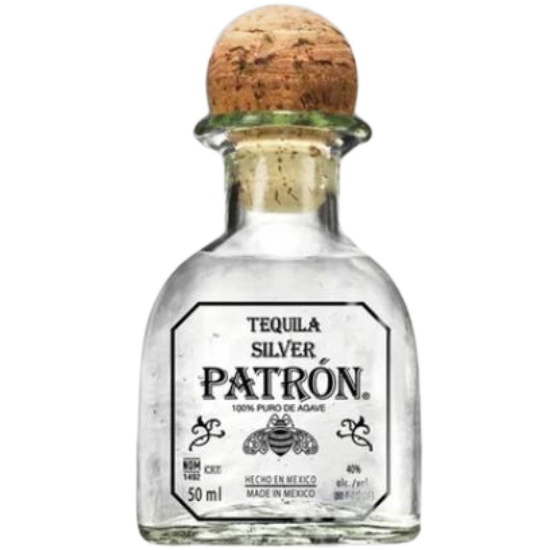 Patron Silver Miniature 50ml – Wine Not HKG