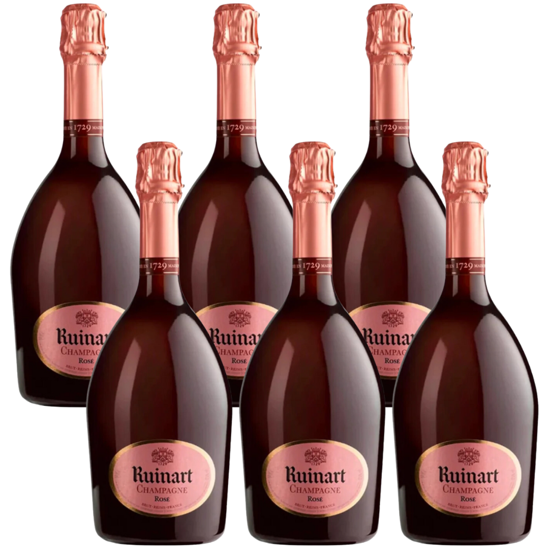 Ruinart Champagne Brut Rose 750ml x 6 – Wine Not HKG