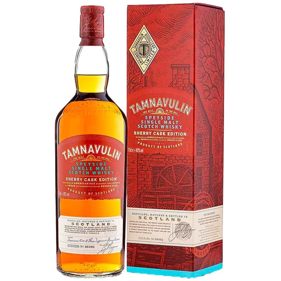 Tamnavulin Sherry Cask Edition Single Malt Whisky 700ml – Wine Not HKG Tamnavulin Sherry Cask Edition Single Malt Whisky 700ml – Wine Not HKG