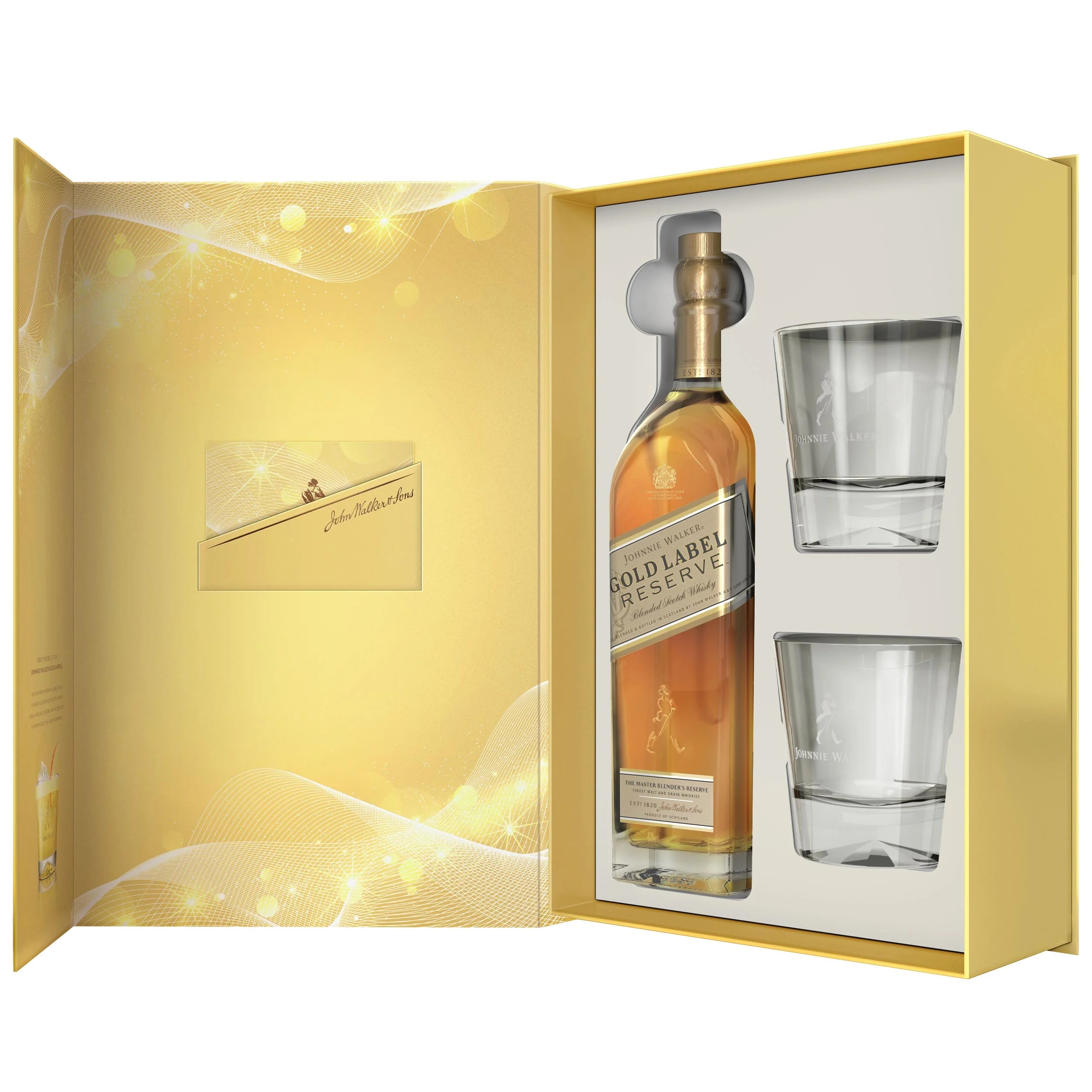 Johnnie Walker Gold Label with Glass Box Set 750ml – Wine Not HKG