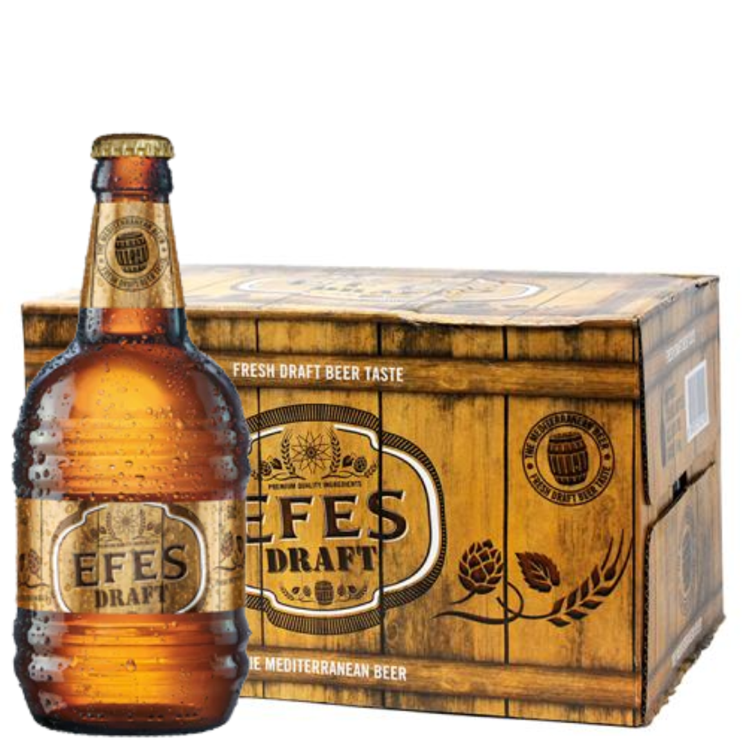 Efes Draft Bottle Beer - 500ml x 12 FULL CASE – Wine Not HKG